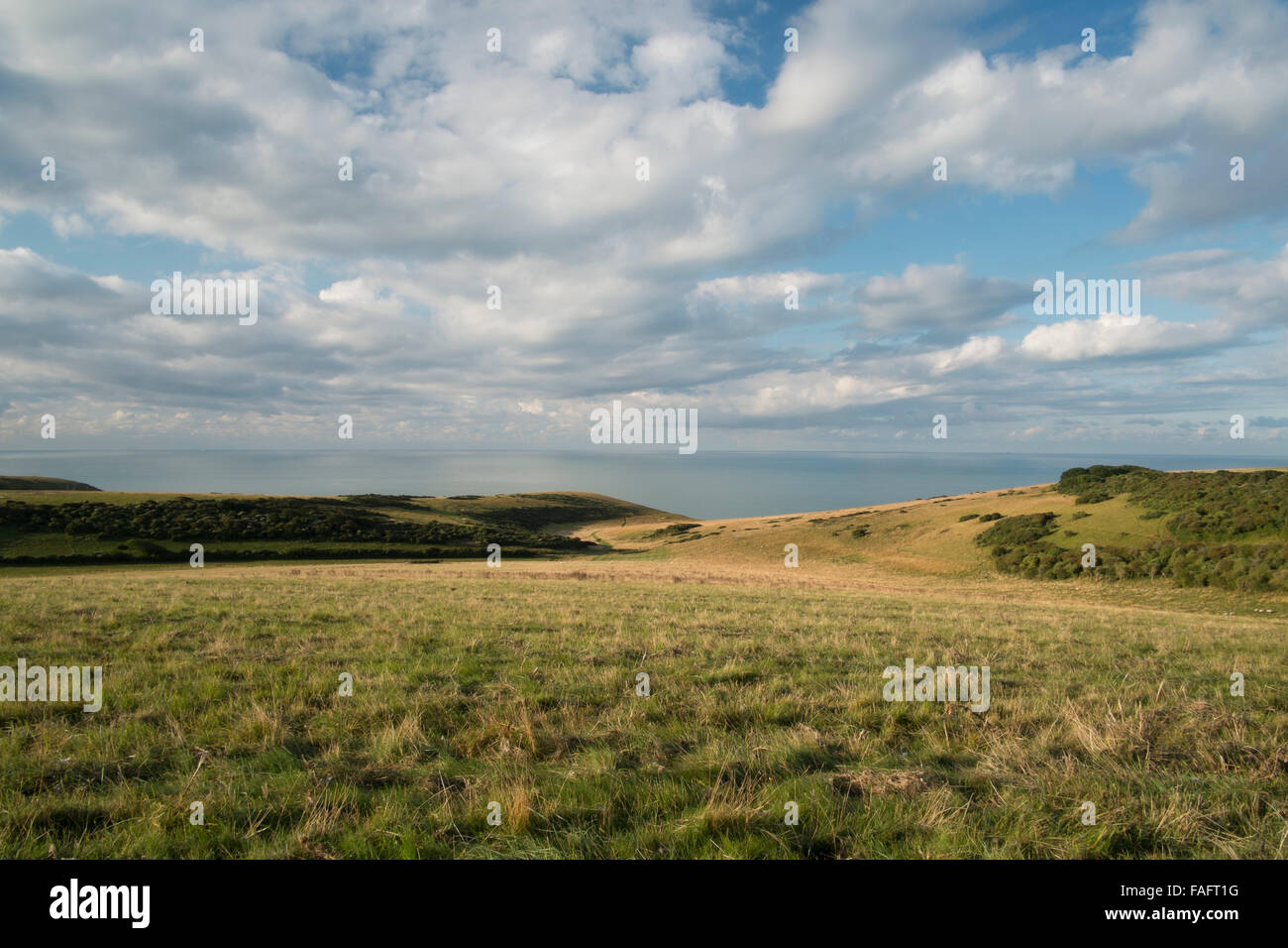 Dramatic clouds scudding over view hi-res stock photography and images ...