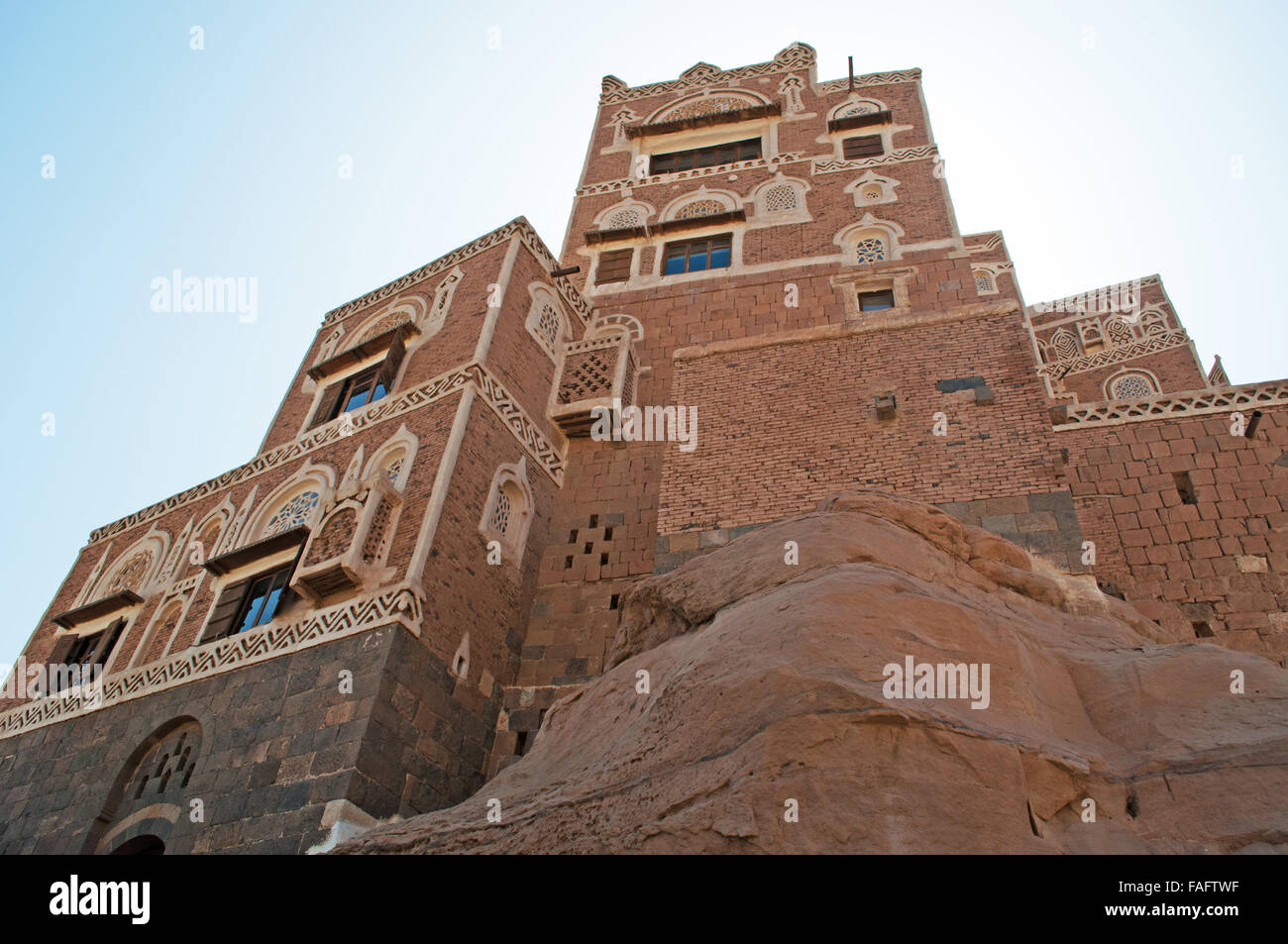 Dar al-Hajar, Dar al Hajar, the Rock Palace in Wadi Dhahr valley, royal ...