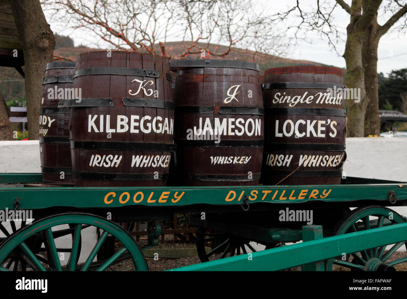 Single malt whiskey barrels hi-res stock photography and images - Alamy