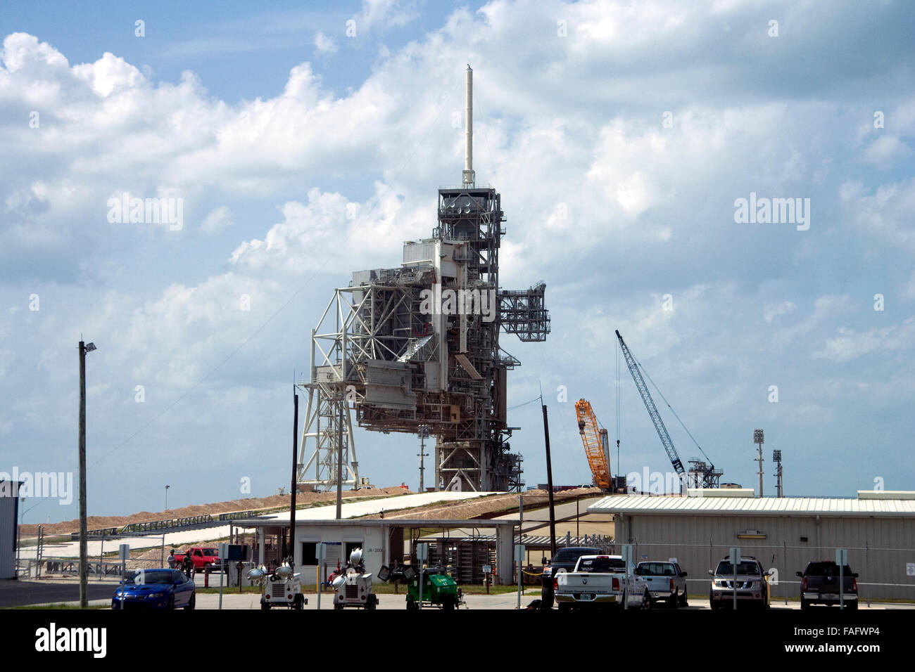 NASA Kennedy Space Center Launch Complex 39 Stock Photo - Alamy