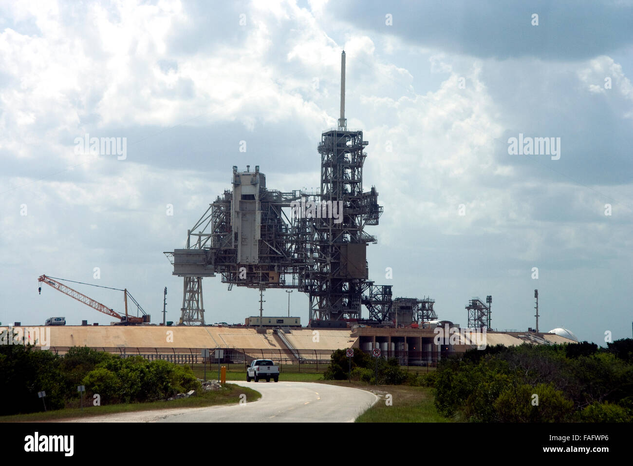 NASA Kennedy Space Center Launch Complex 39 Stock Photo - Alamy