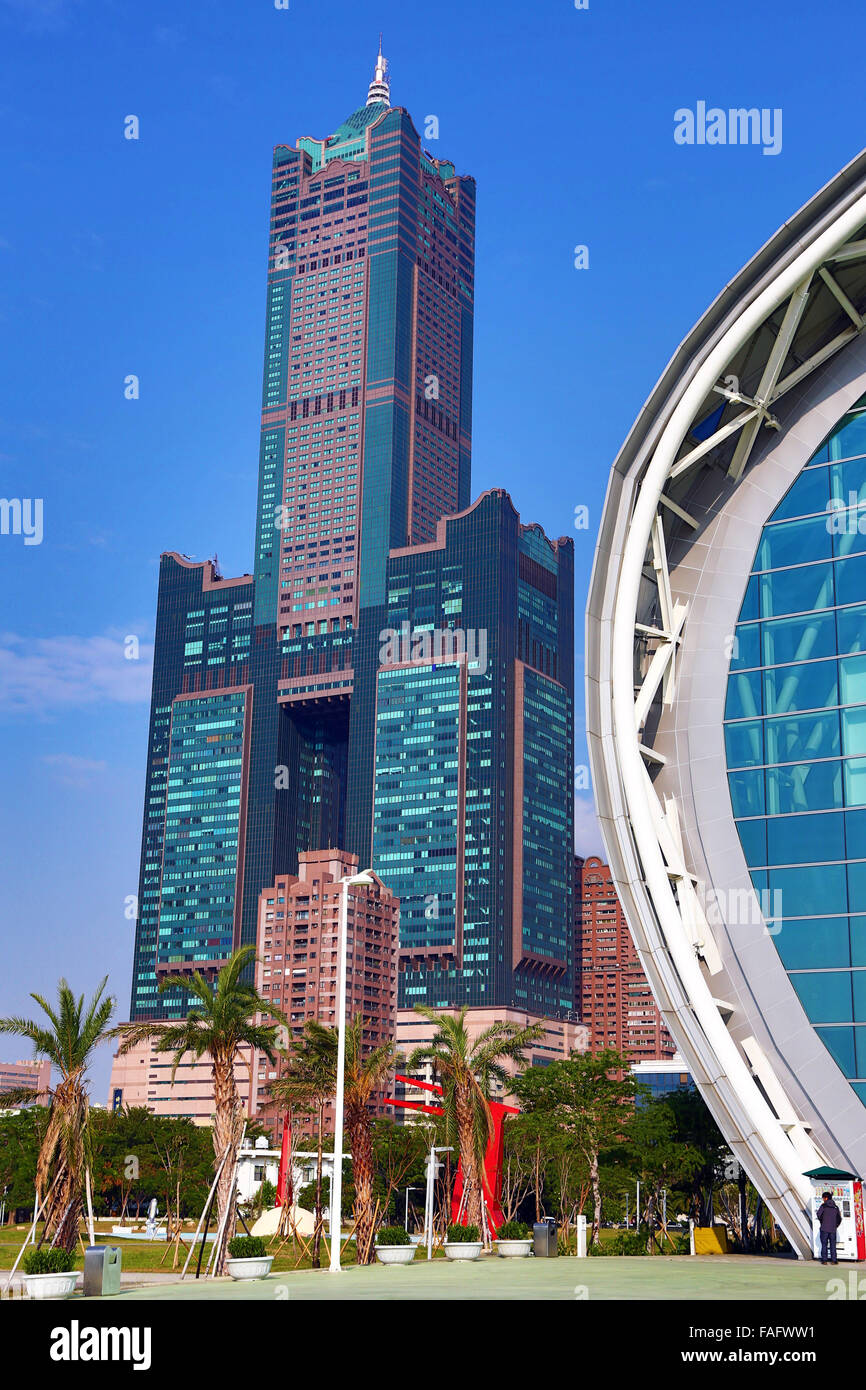 Kaohsiung Exhibition Centre and 85 Sky Tower Hotel, Kaohsiung, Taiwan ...