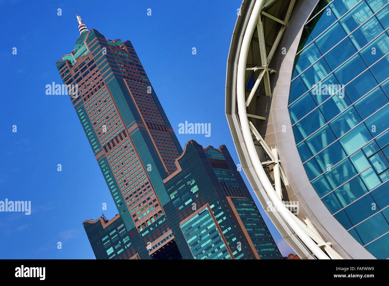 Kaohsiung Exhibition Centre and 85 Sky Tower Hotel, Kaohsiung, Taiwan ...