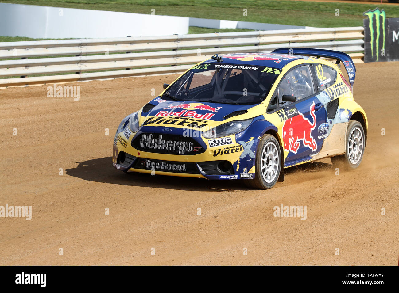 Timur Timerzyanov drives Ford Fiesta of Namus OMSE Team in FIA World ...