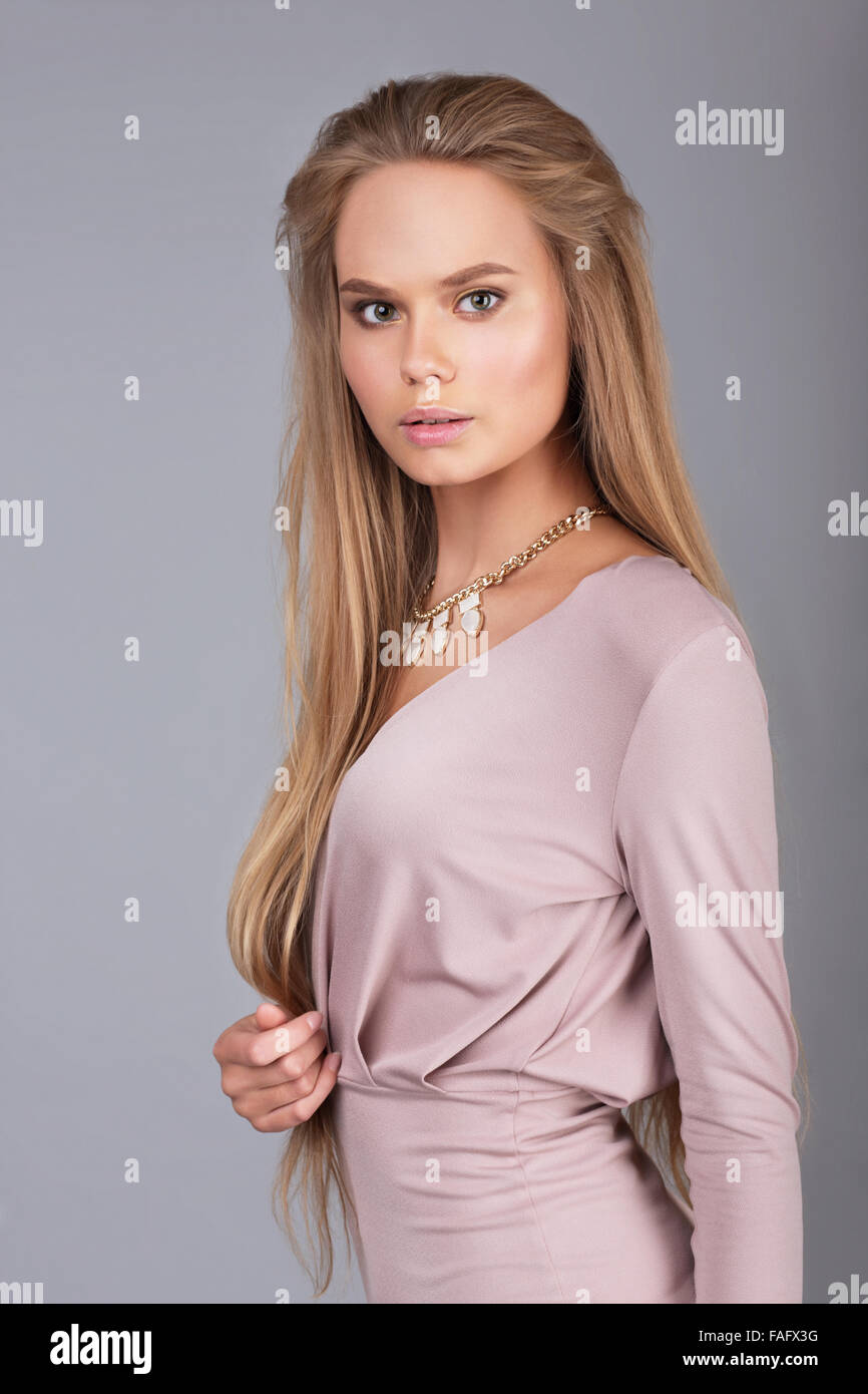 Business woman. Isolated portrait Stock Photo - Alamy