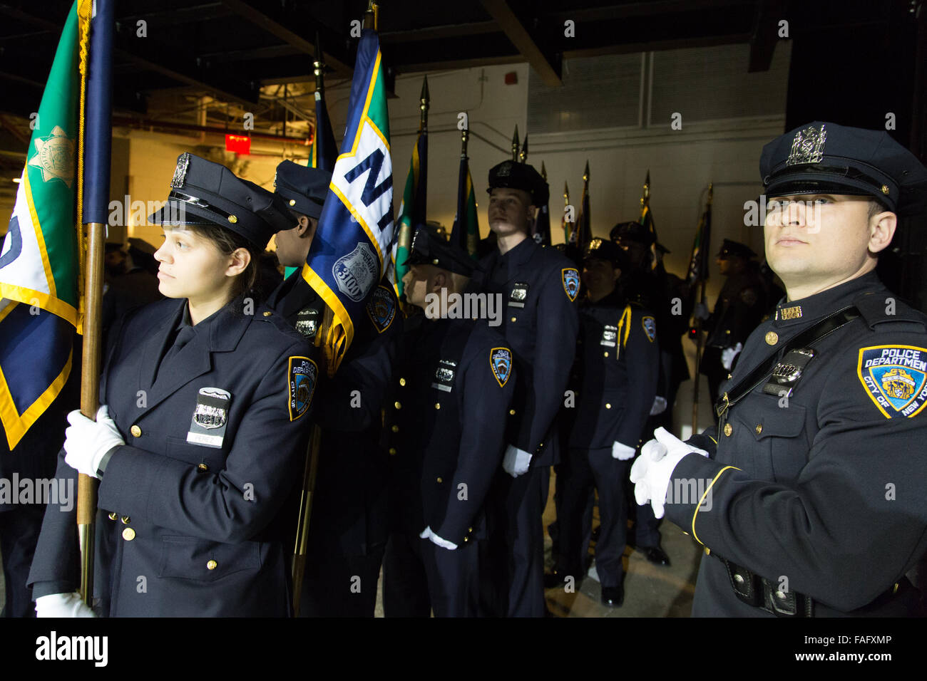 New York, United States. 29th Dec, 2015. More than 1200 new officers ...