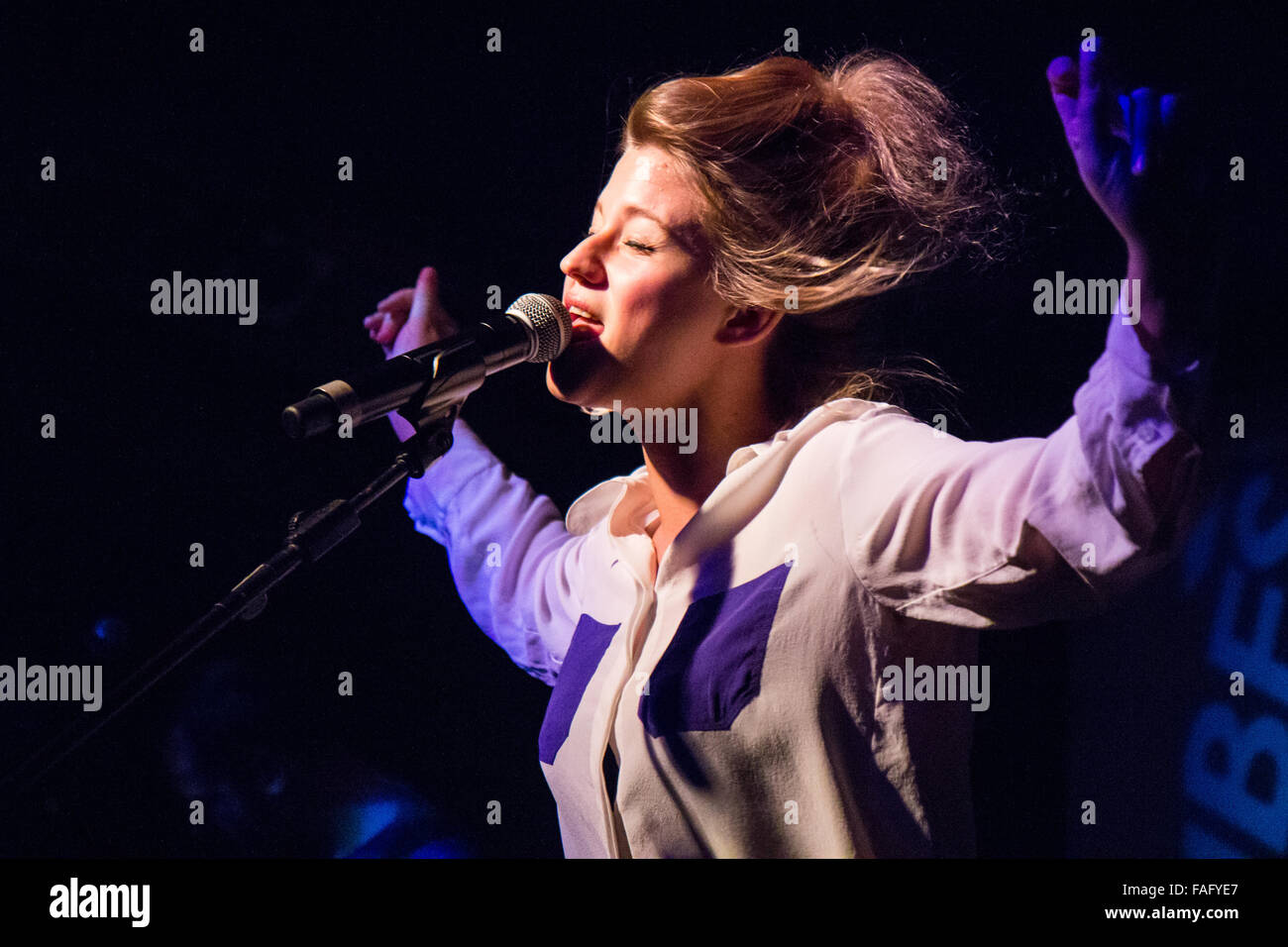 Belgian singer selah sue performs hi-res stock photography and images ...