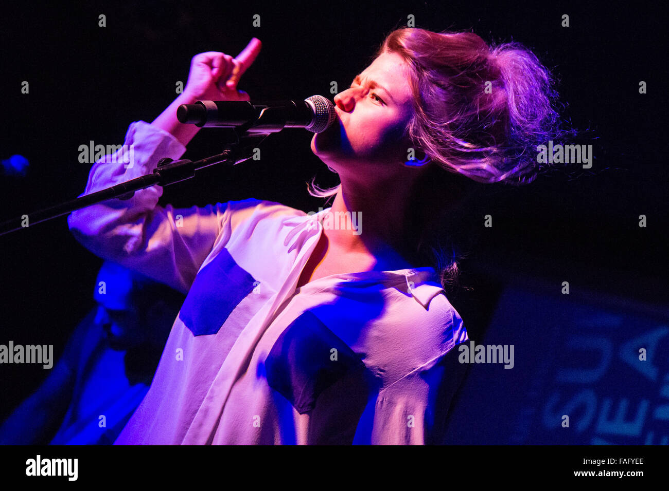 Belgian singer selah sue performs hi-res stock photography and images ...