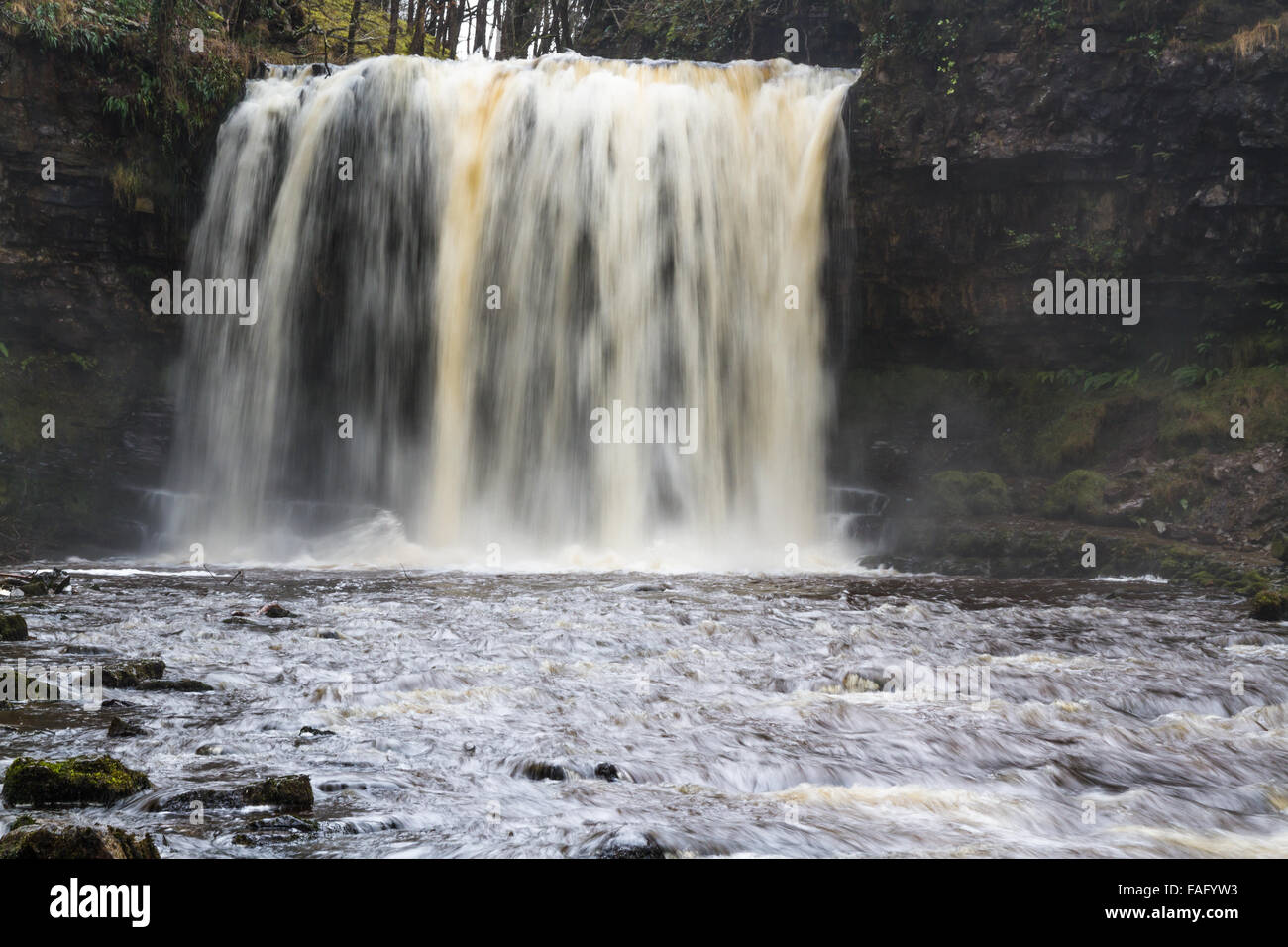 Sgwd yr eira winter hi-res stock photography and images - Alamy