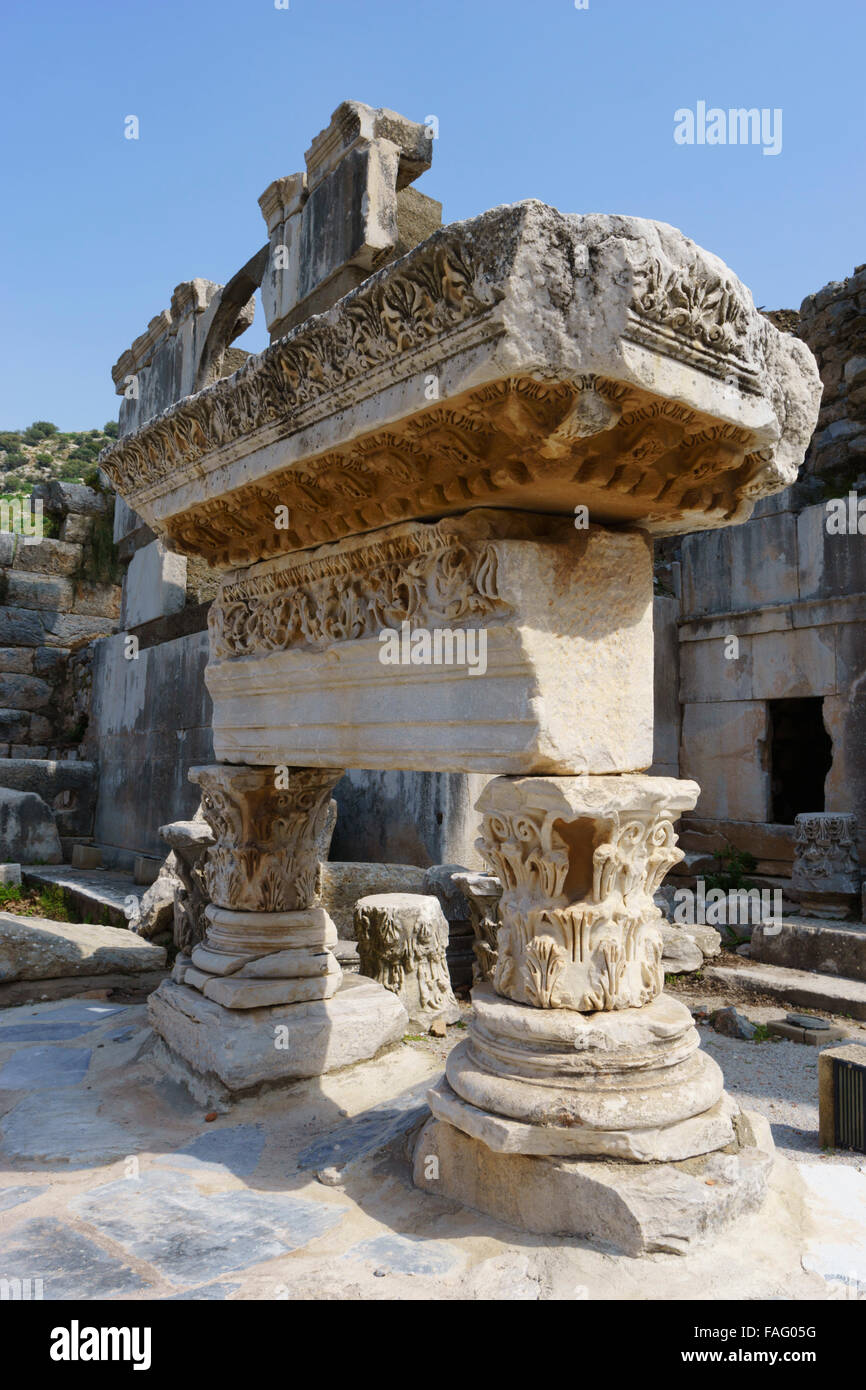 Turkey travel - the city of Ephesus, ancient Efes Stock Photo - Alamy