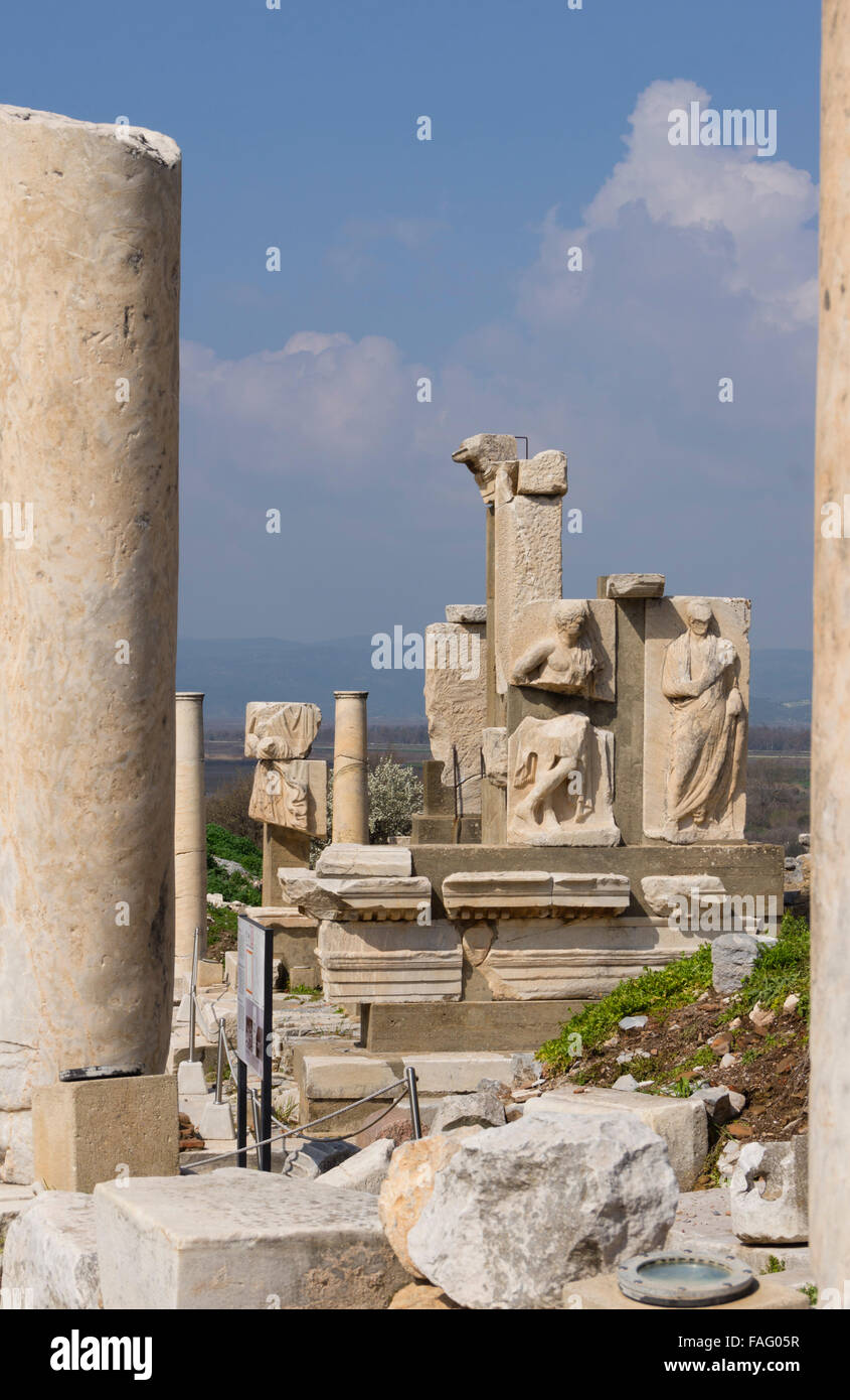 Turkey travel - the city of Ephesus, ancient Efes Stock Photo - Alamy