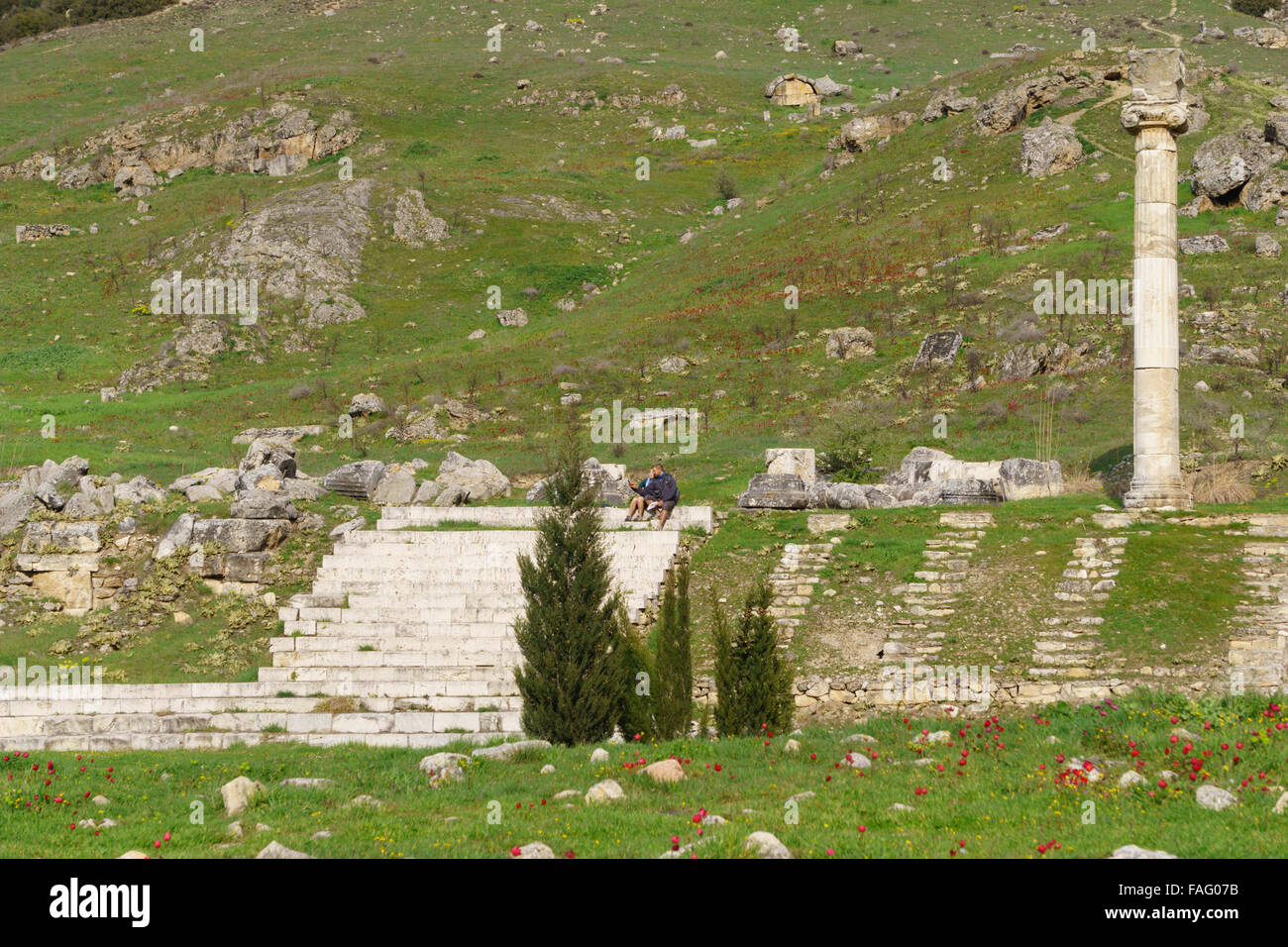Hierapolis ruins hi-res stock photography and images - Alamy