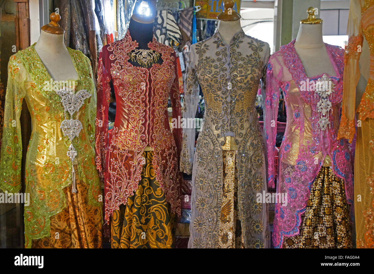 Pretty Javanese ladies fashion Stock Photo - Alamy