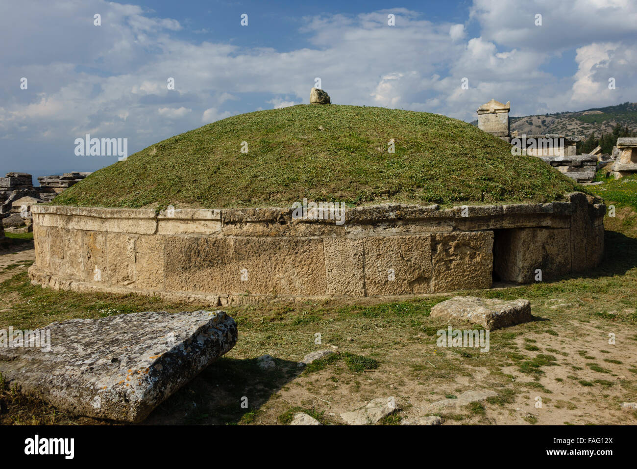 Phrygian burial tumulus hi-res stock photography and images - Alamy