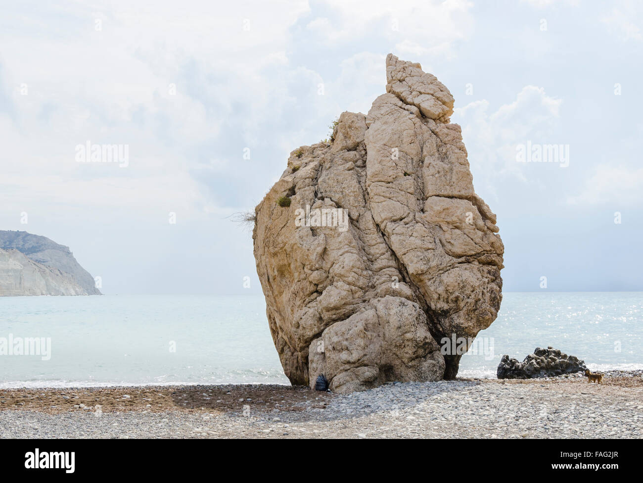 Petra tou Romiou (Rock of the Greek), also known as Aphrodite's Rock ...