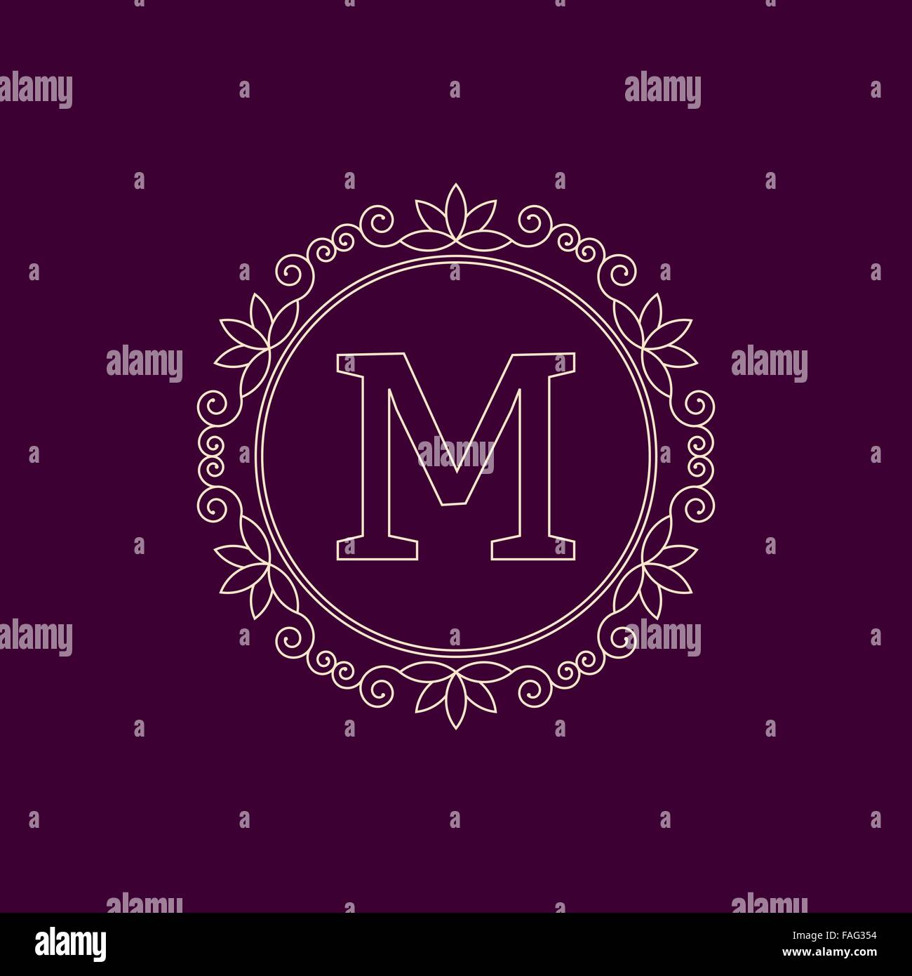 Vector illustration monogram design Stock Vector Image & Art - Alamy Vector illustration monogram design Stock Vector Image & Art - Alamy