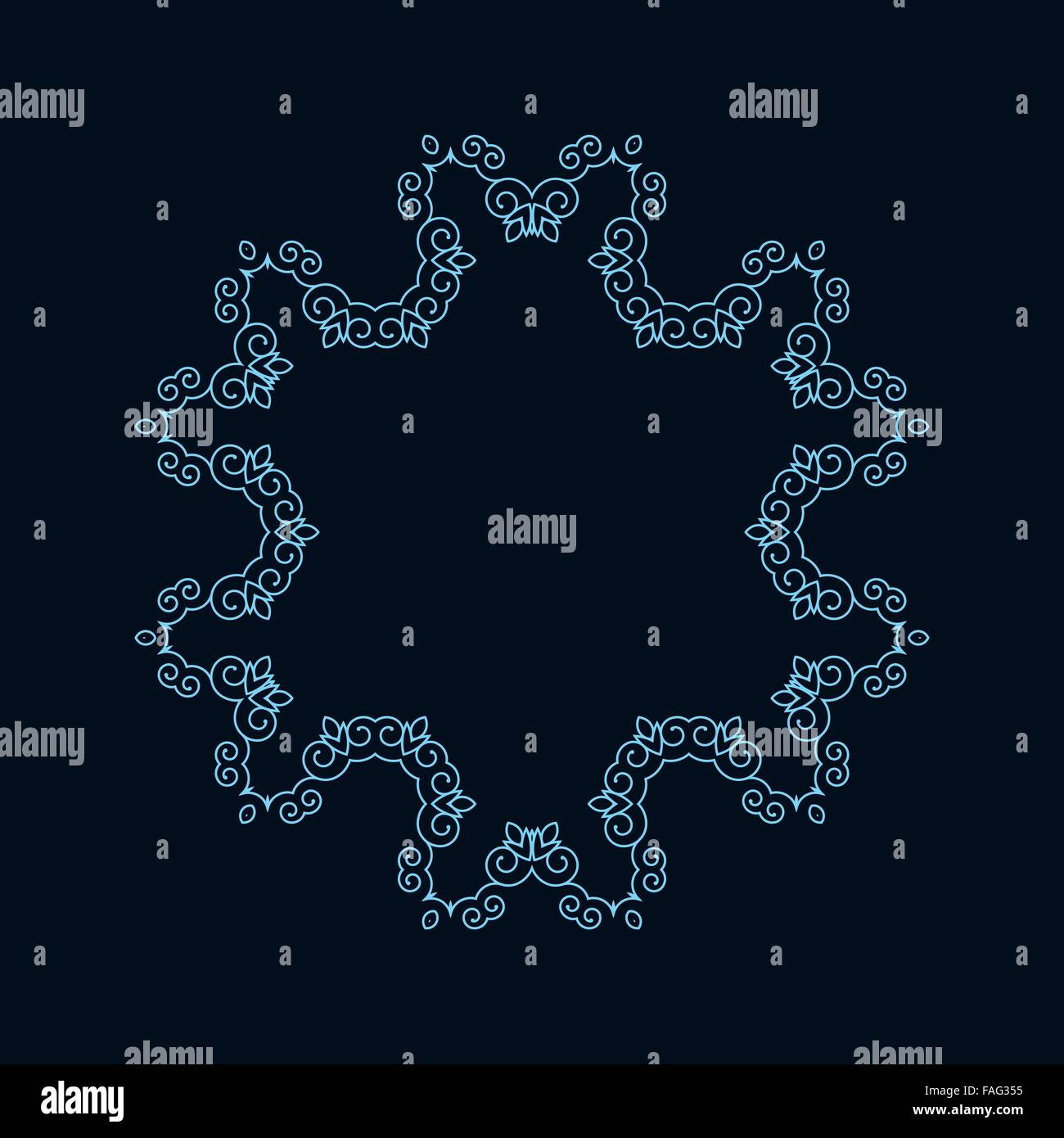 Vector illustration monogram design Stock Vector Image & Art - Alamy