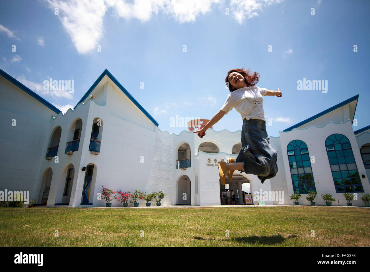 Taitung, Taiwan - June 13, 2015: The most beautiful Taitung Conunty ...