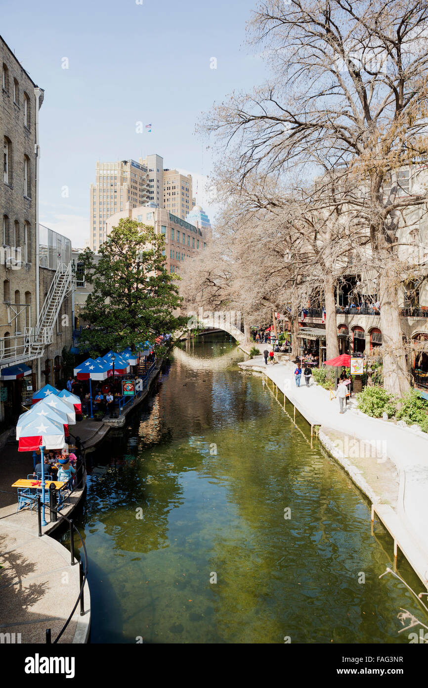 The San Antonio Riverwalk Stock Photo - Alamy