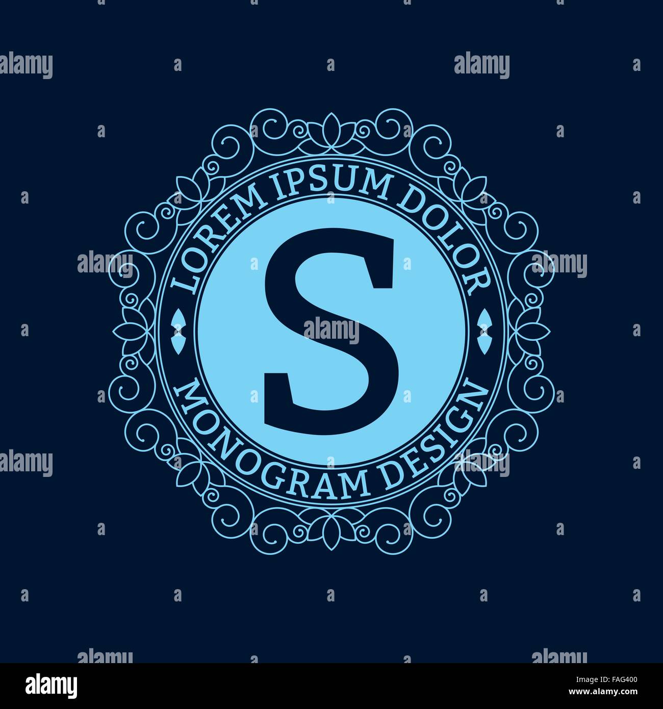 Vector illustration monogram design Stock Vector Image & Art - Alamy Vector illustration monogram design Stock Vector Image & Art - Alamy