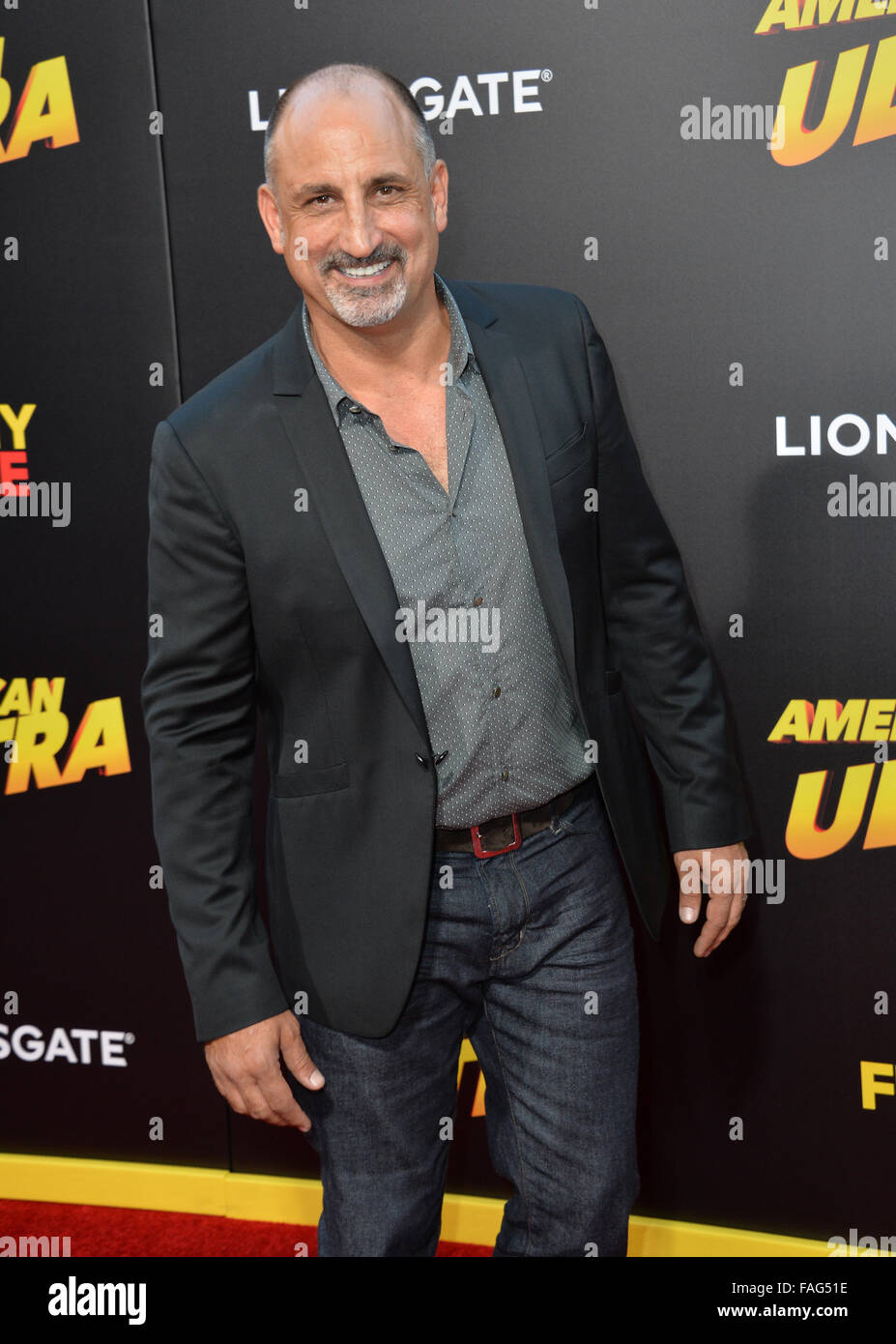 LOS ANGELES, CA - AUGUST 18, 2015: Actor Michael Papajohn at the world ...