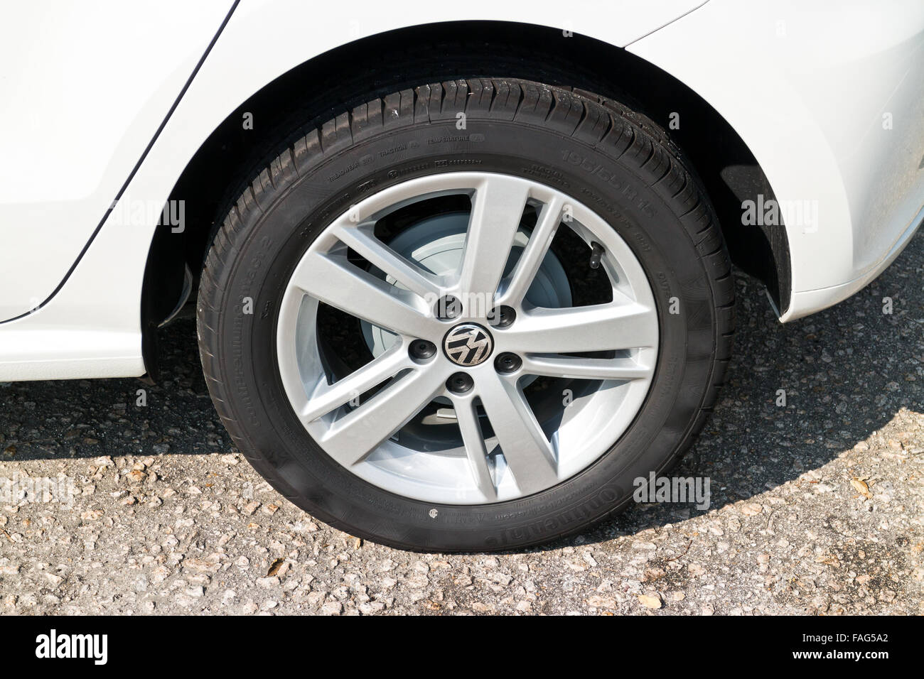 White vw polo hi-res stock photography and images - Alamy