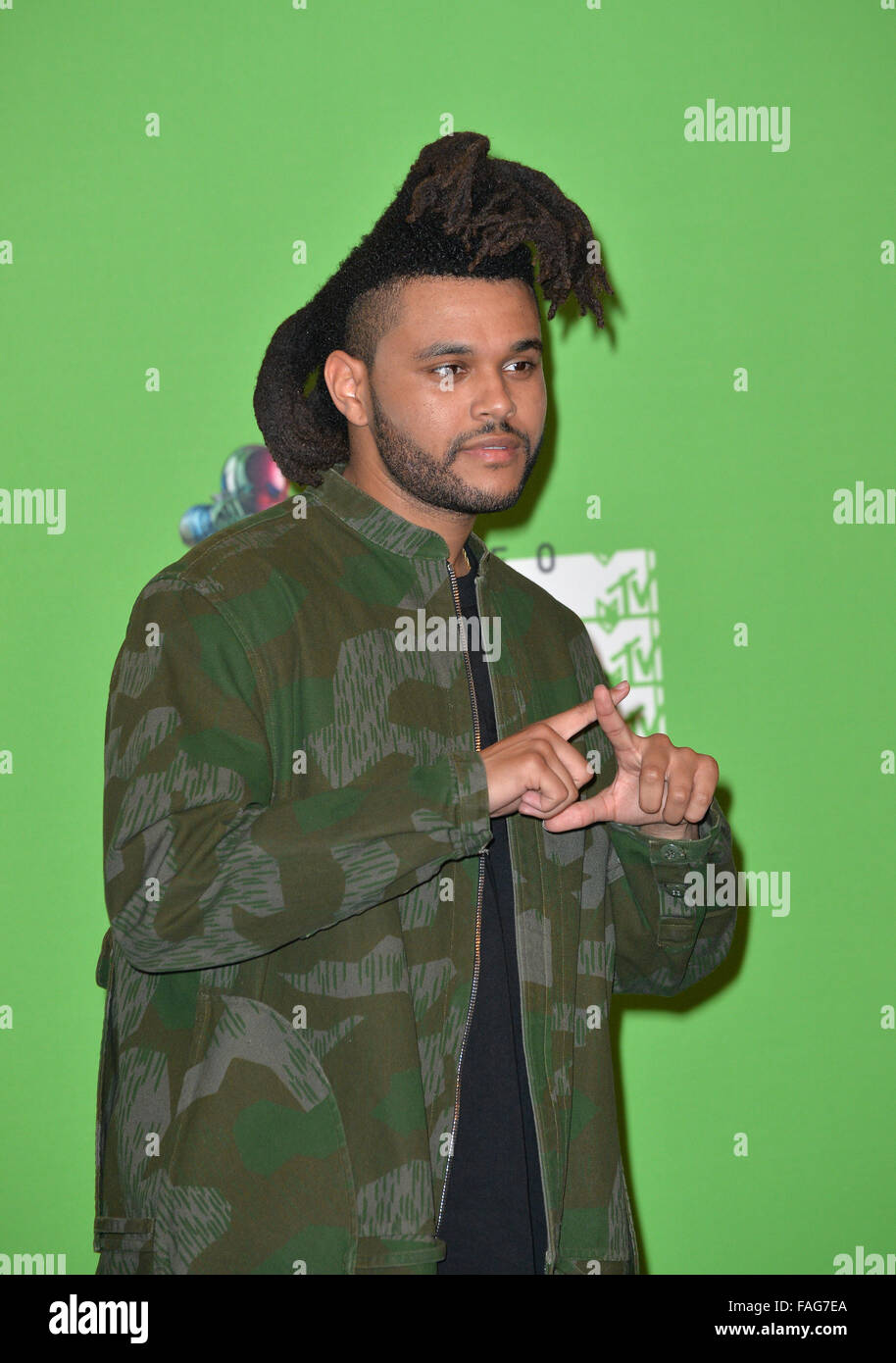 LOS ANGELES, CA - AUGUST 30, 2015: The Weekend in the press room at the ...