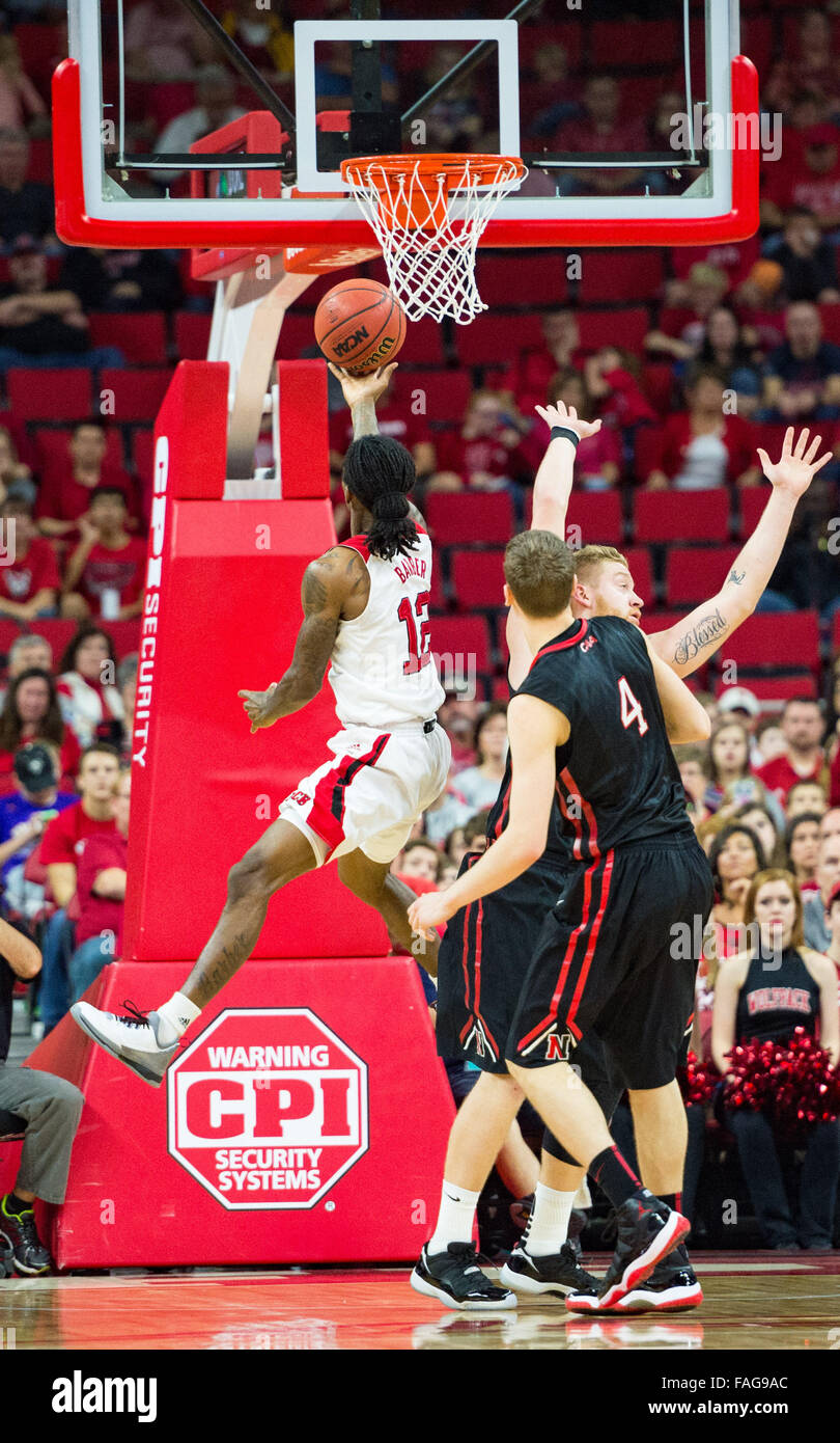 Raleigh, NC, USA. 29th Dec, 2015. NC State guard Anthony 'Cat' Barber ...