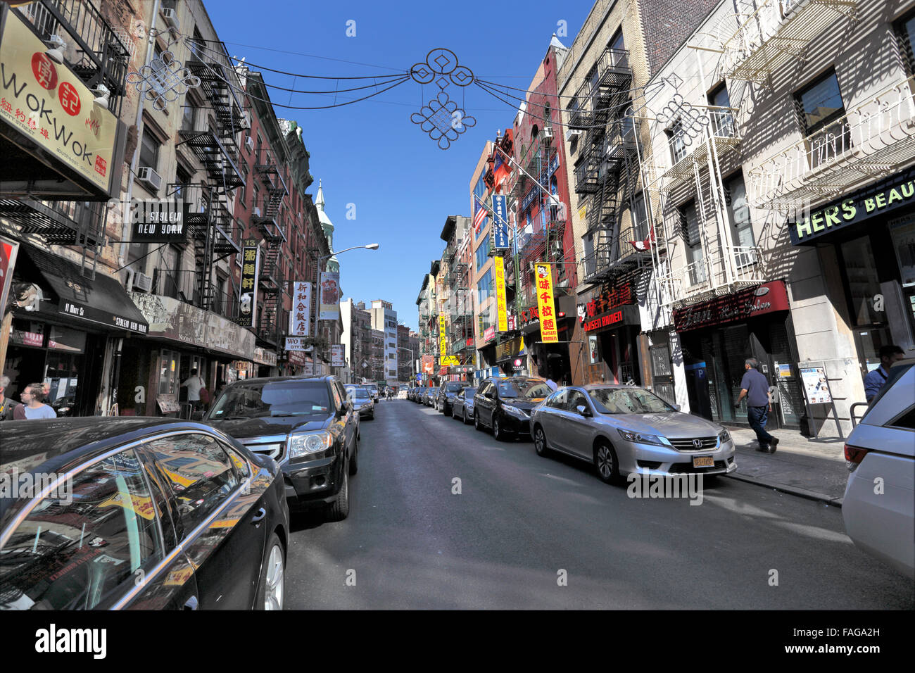 Mott Street Chinatown lower Manhattan New York City Stock Photo - Alamy