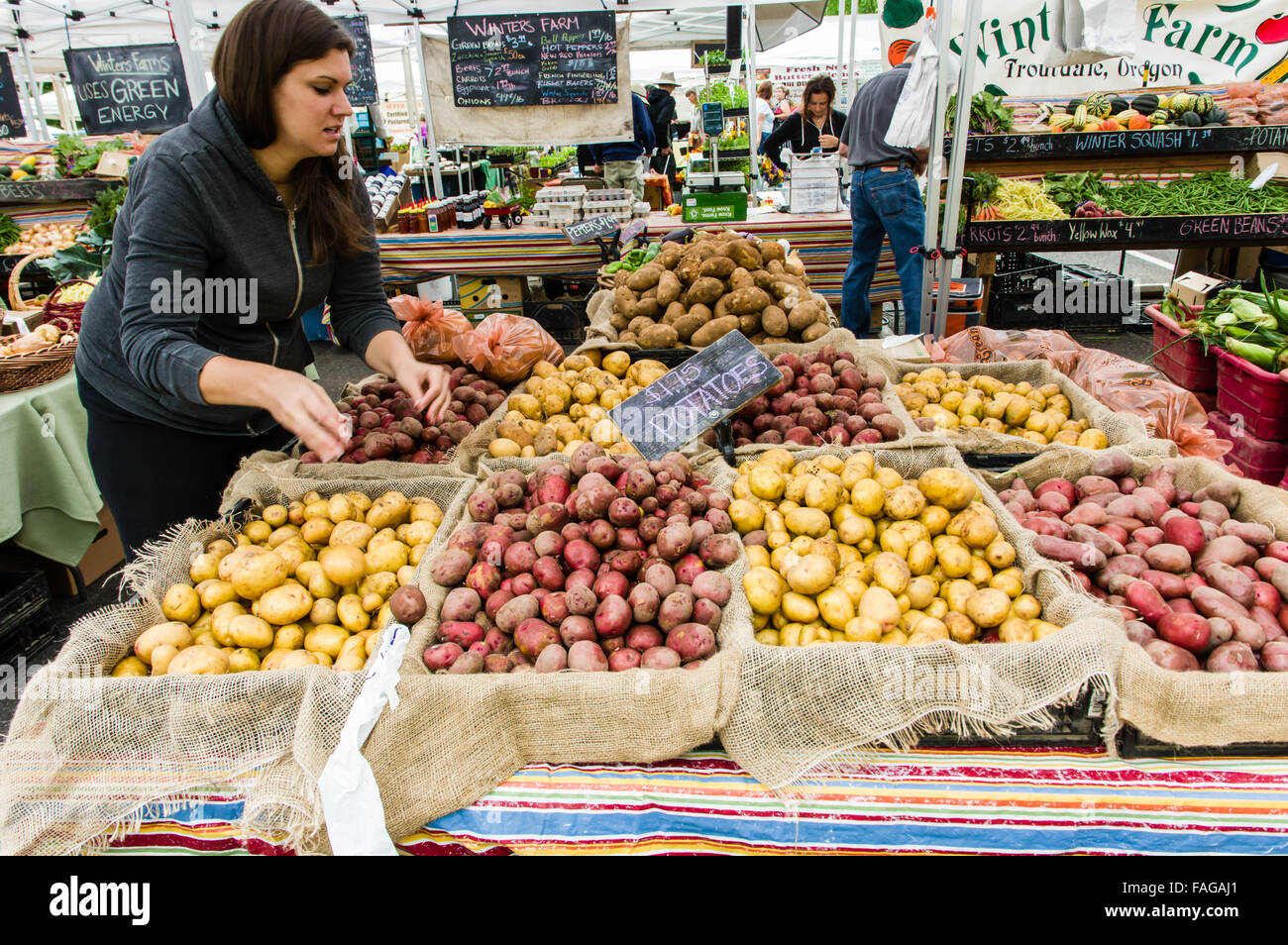 Potato display hi-res stock photography and images - Alamy