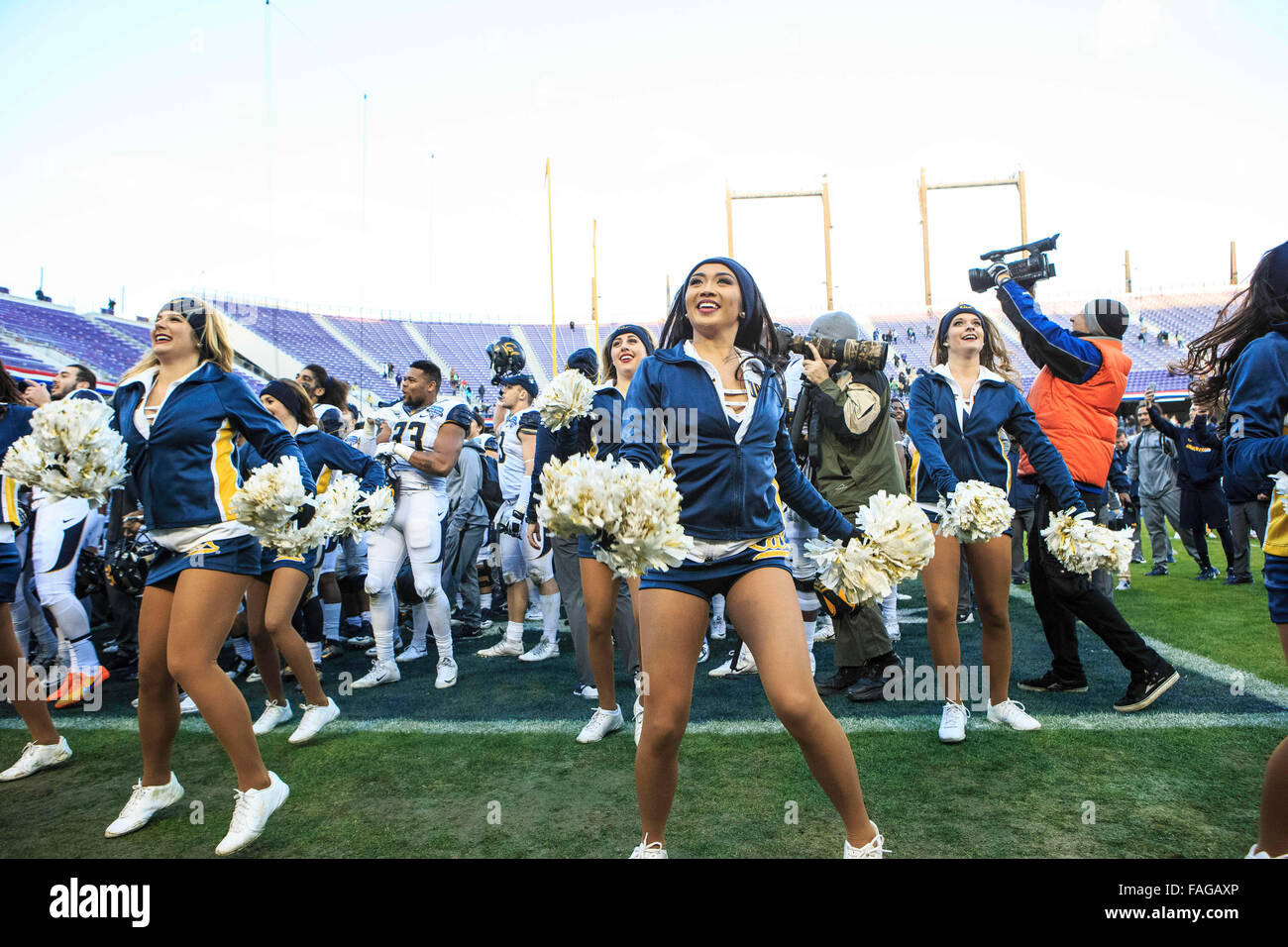 Fort Worth, Texas, USA. 29th Dec, 2015. California Golden Bears ...