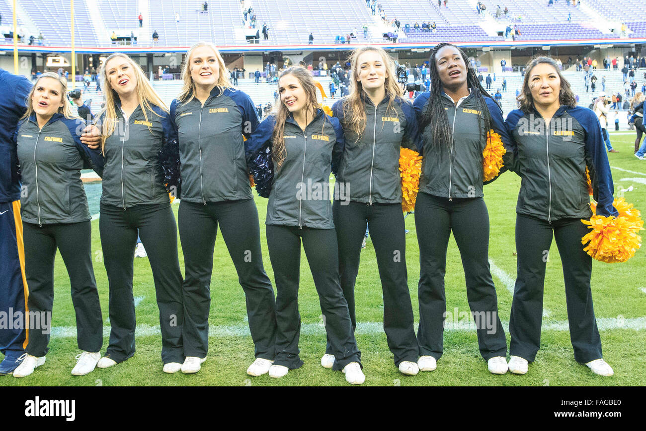 Fort Worth, Texas, USA. 29th Dec, 2015. California Golden Bears ...