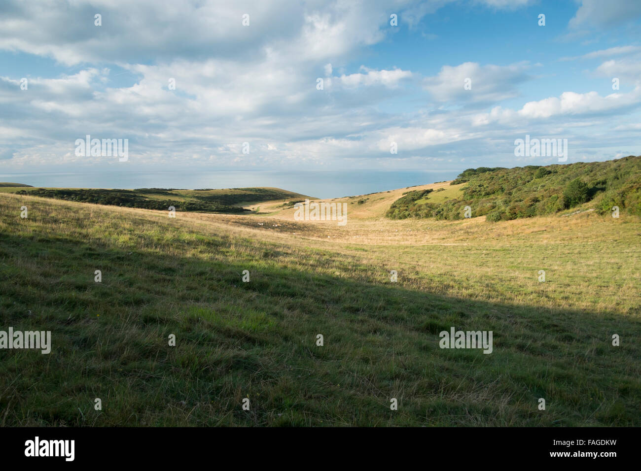 Dramatic clouds scudding over view hi-res stock photography and images ...