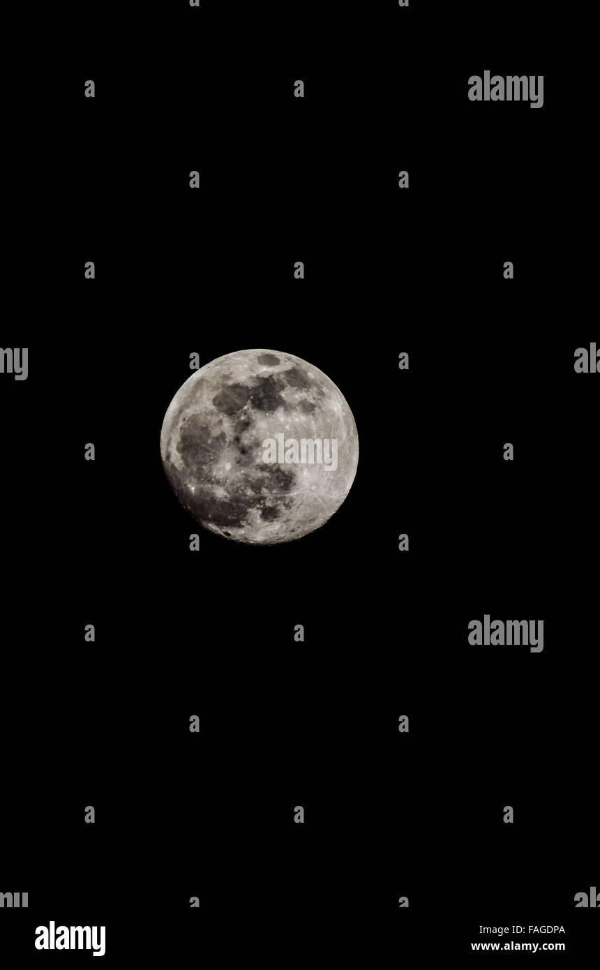 Full Moon 2014 Stock Photo - Alamy