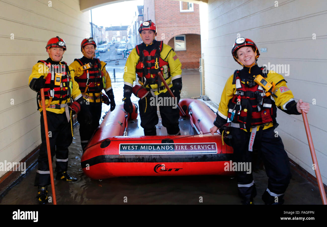York, City Centre West Midlands Fire and and Rescue crew who have spent ...