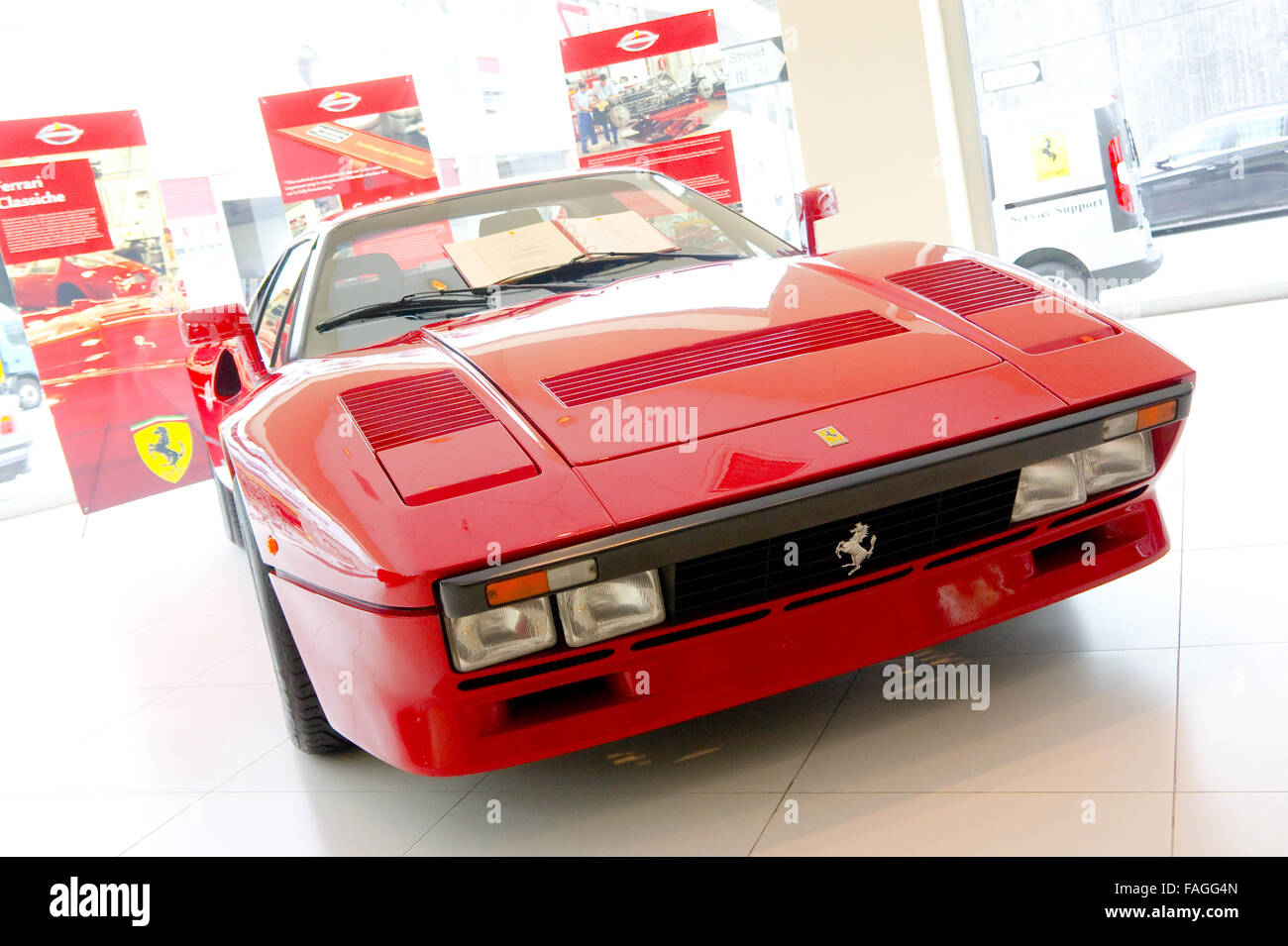 Ferrari car on display hi-res stock photography and images - Alamy