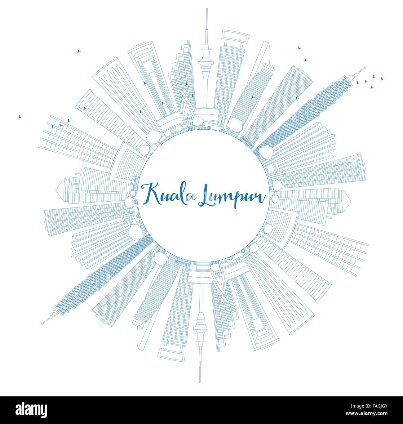 Kuala lumpur sky Cut Out Stock Images & Pictures - Alamy