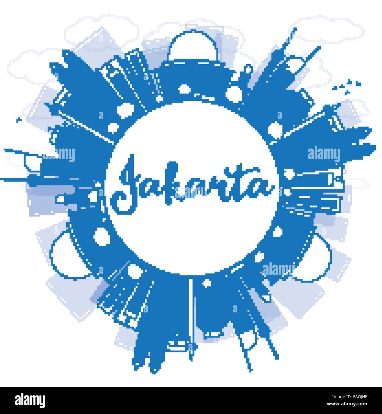 Jakarta symbol Cut Out Stock Images & Pictures - Alamy