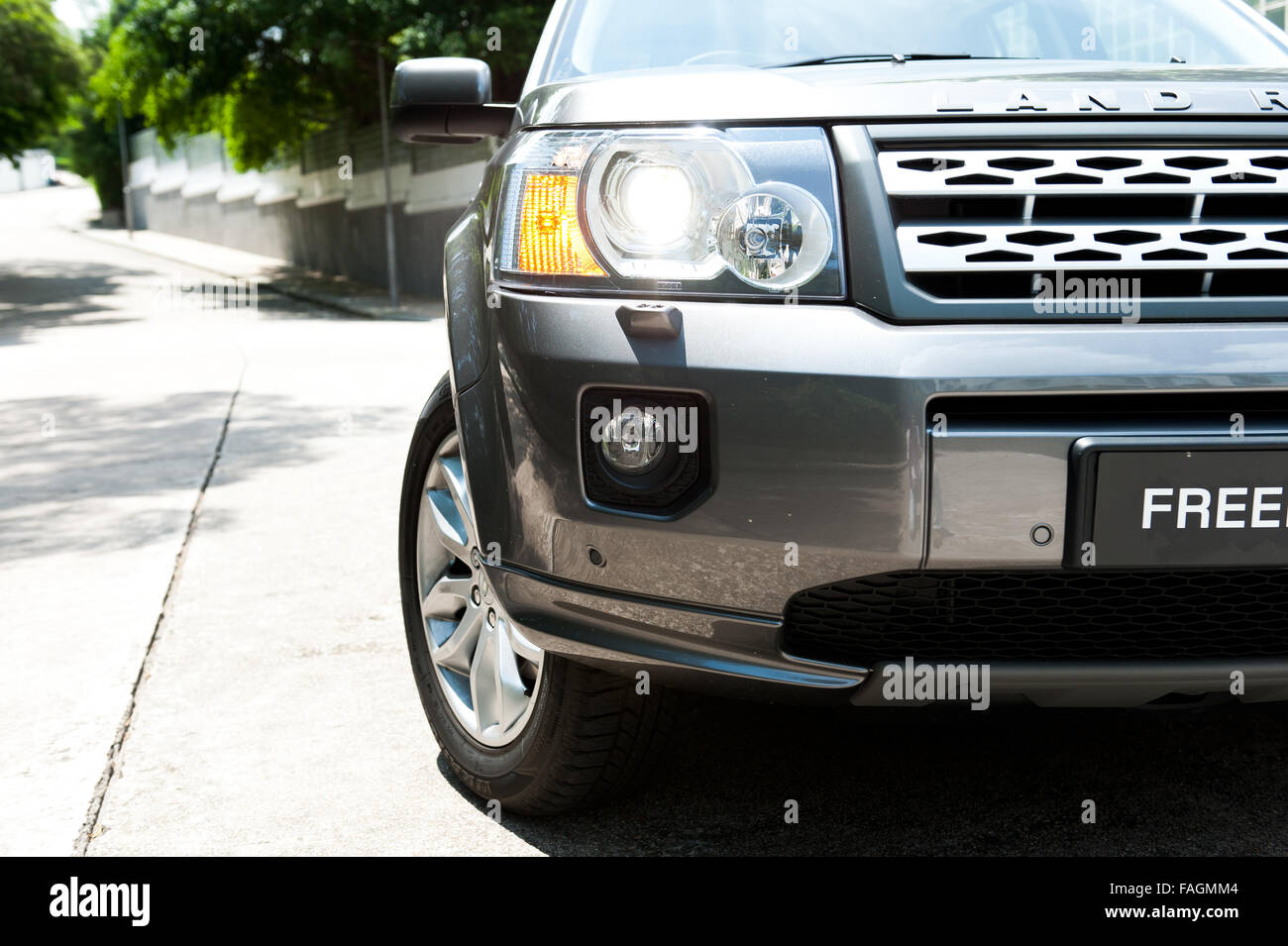 Range rover technology hi-res stock photography and images - Alamy