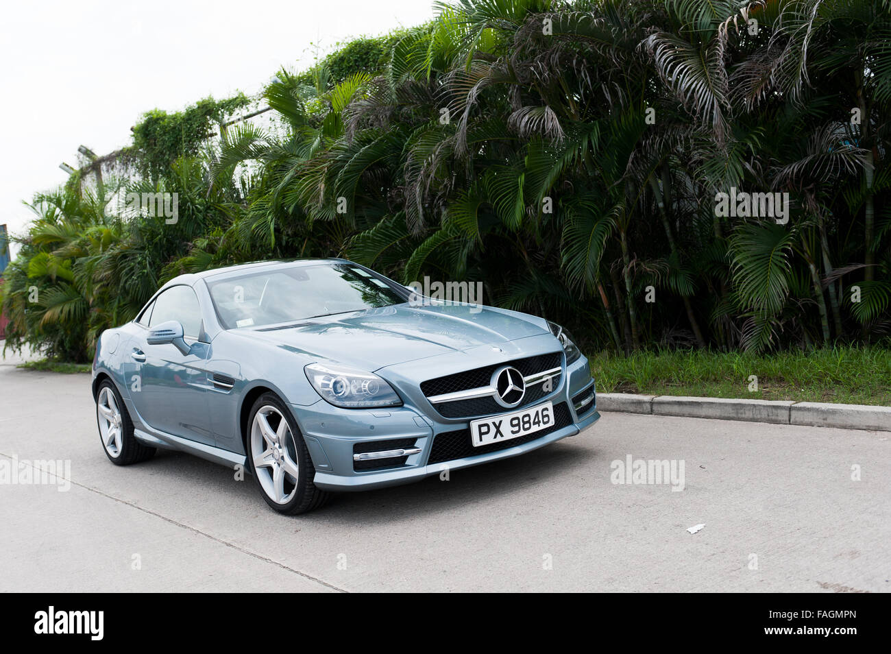 Mercedes slk convertible hi-res stock photography and images - Alamy