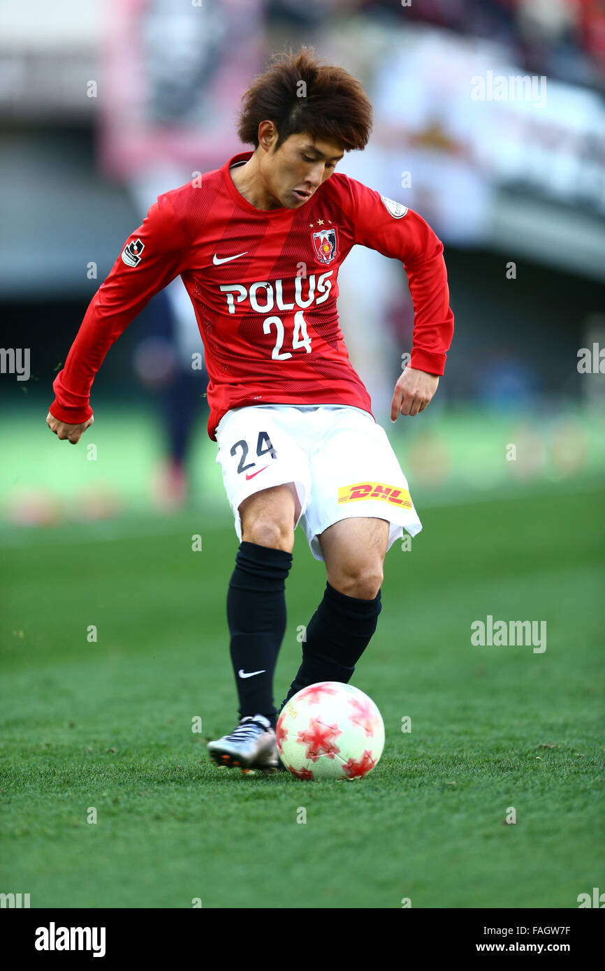 Ajinomoto Stadium, Tokyo, Japan. 29th Dec, 2015. Takahiro Sekine (Reds ...