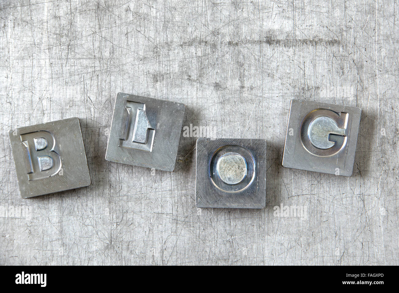 Blog letters hi-res stock photography and images - Alamy