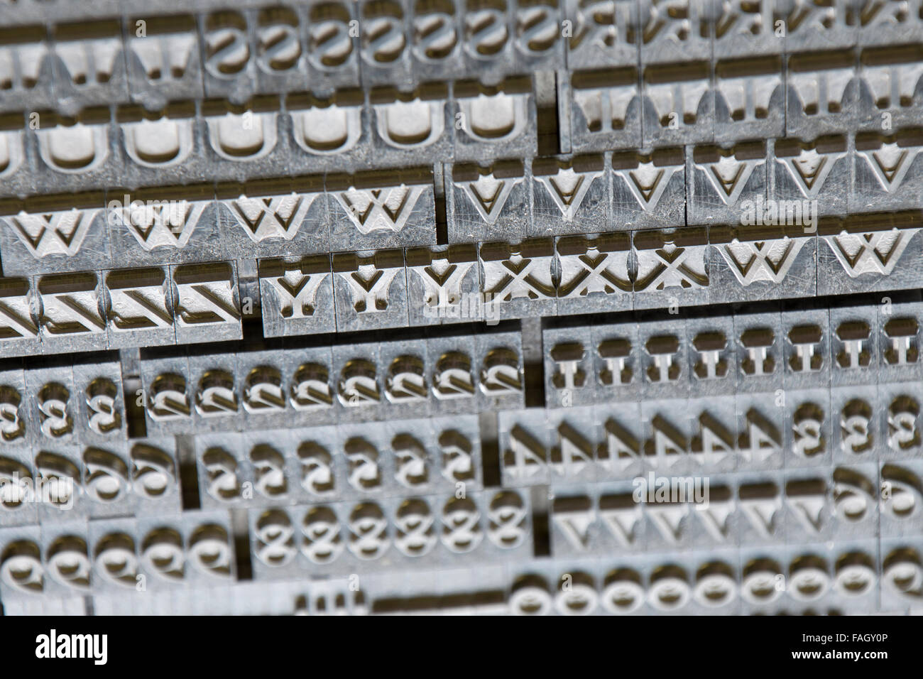 Old vintage letters hi-res stock photography and images - Alamy