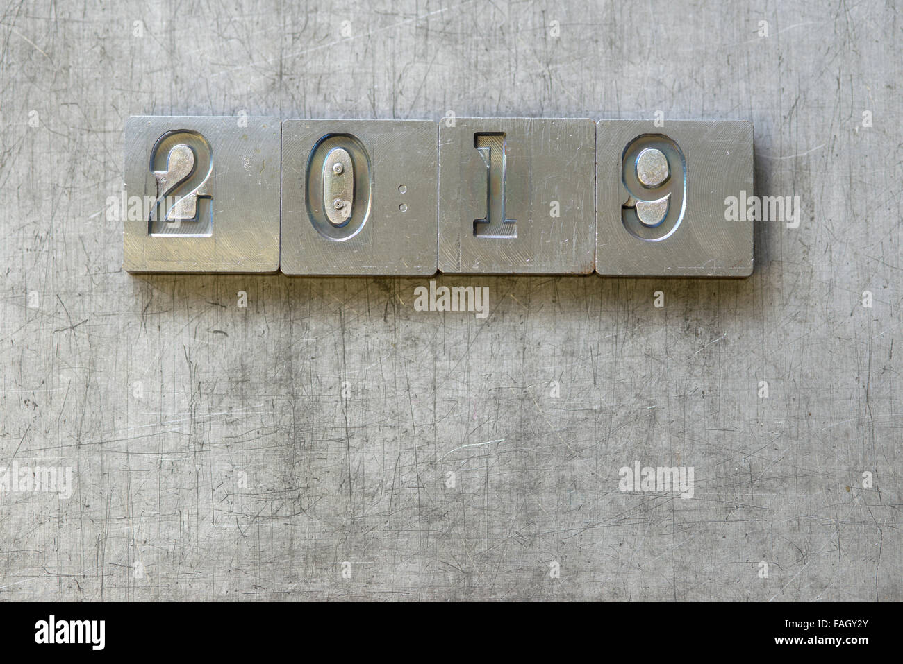 2019 number in vintage hi-res stock photography and images - Alamy