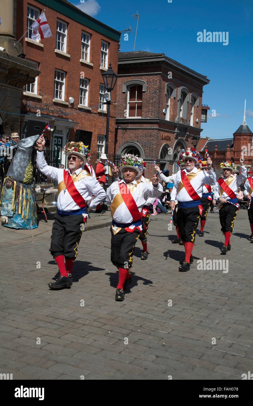 The Manchester Morris Men Morris Dancing Group Stockport Folk Festival ...