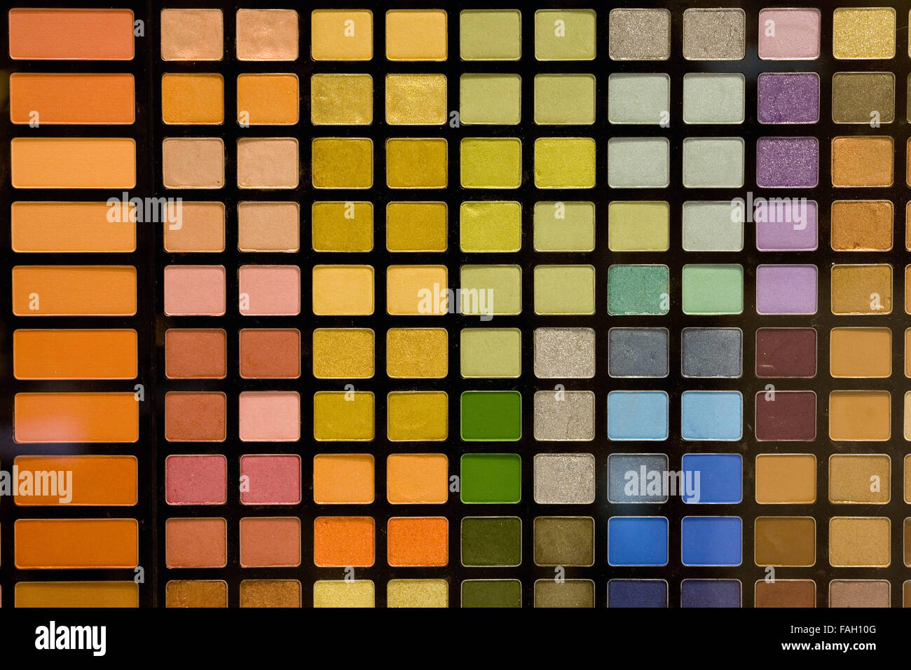 a square eye shadow palette Stock Photo - Alamy