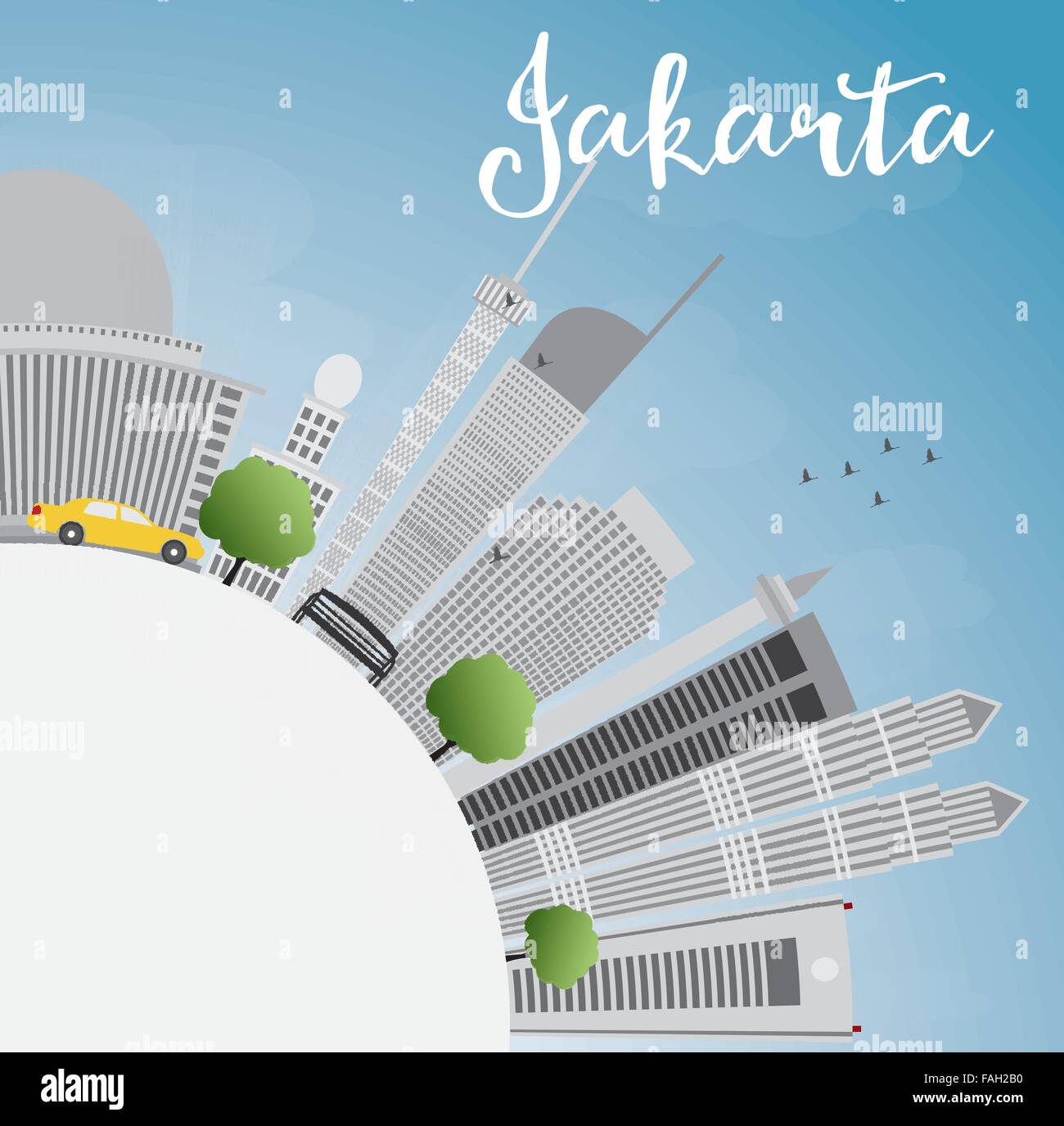 Indonesia monuments Stock Vector Images - Alamy