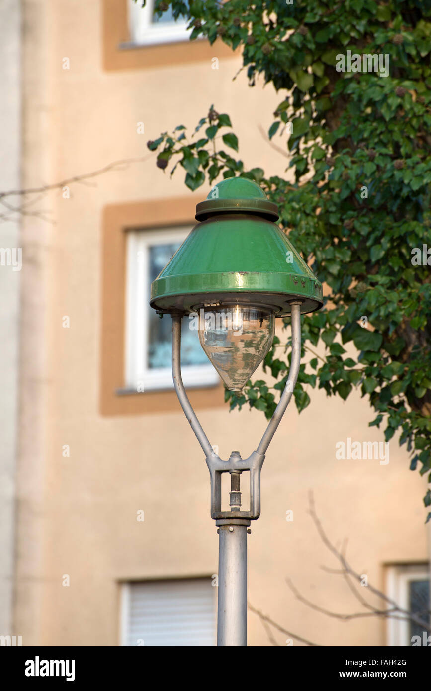 Gas lantern in Mannheim, Germany Stock Photo - Alamy