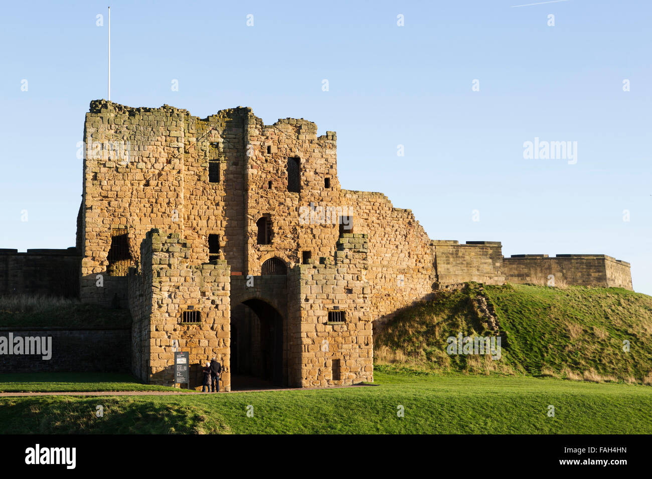 Tynemouth Priory And Castle High Resolution Stock Photography and ...