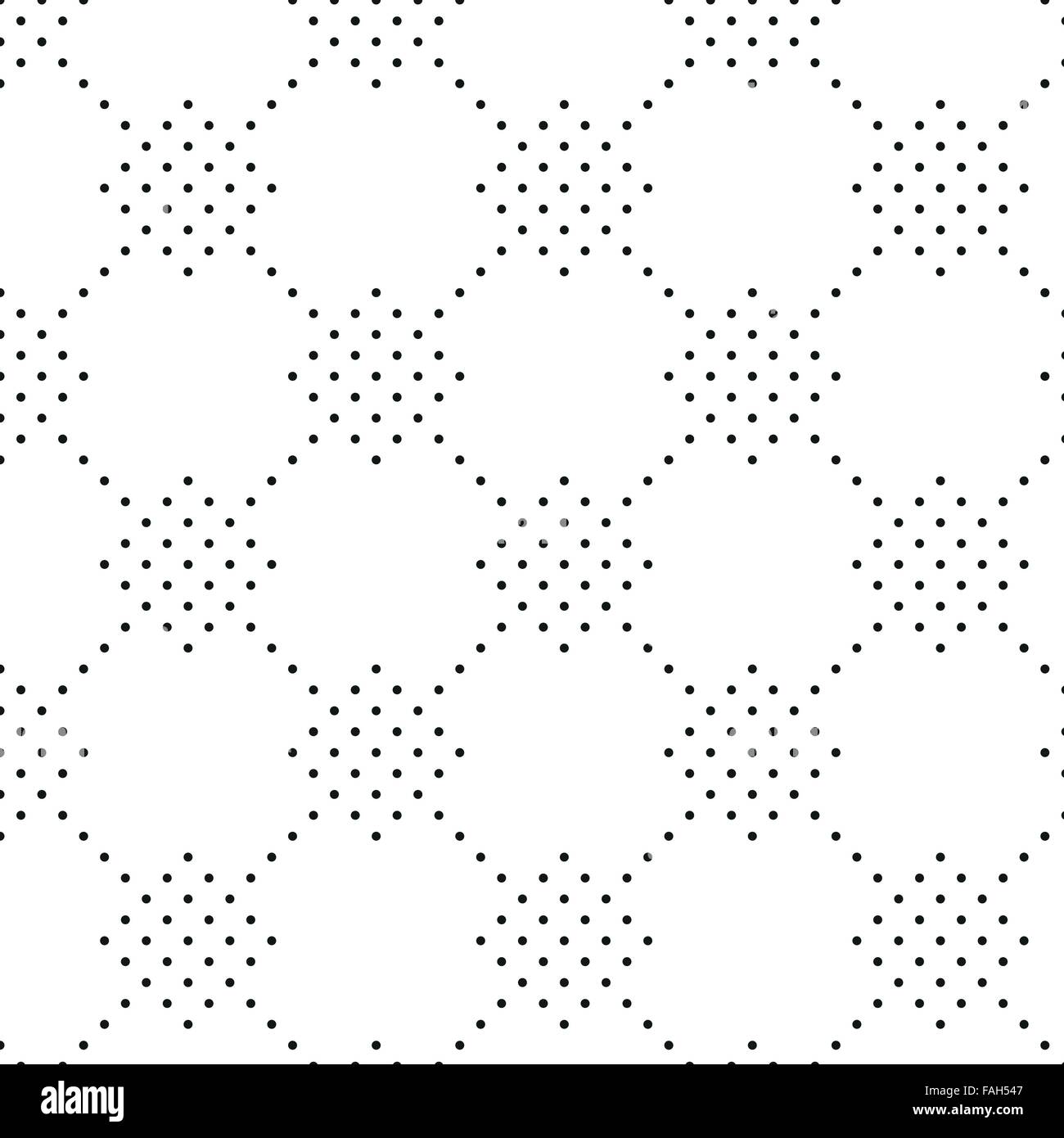 Vector illustration seamless pattern of dots Stock Vector Image & Art ...